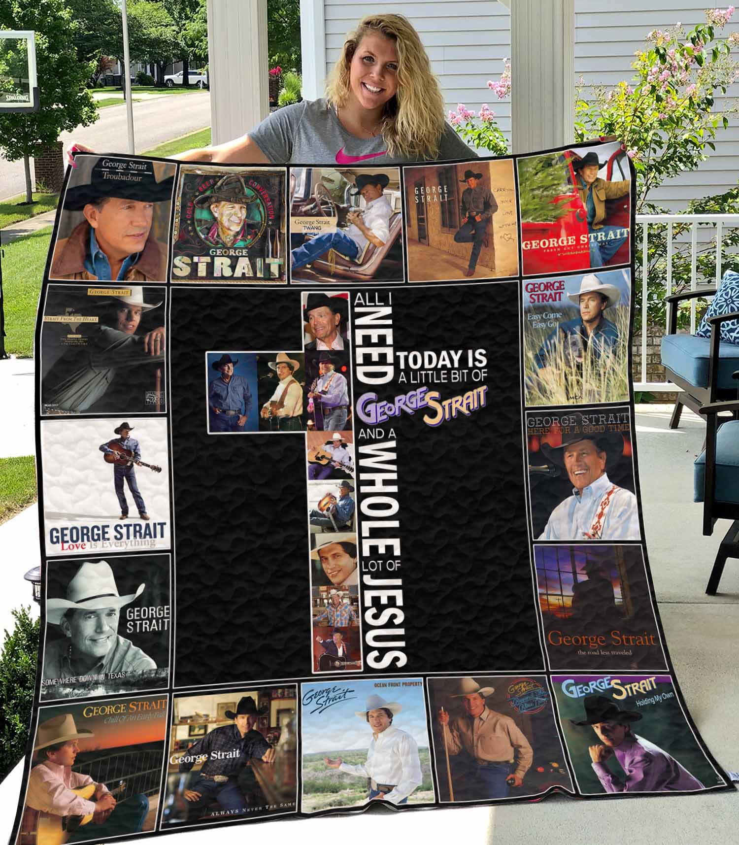 George Strait Quilt 1809 – CoolestPod